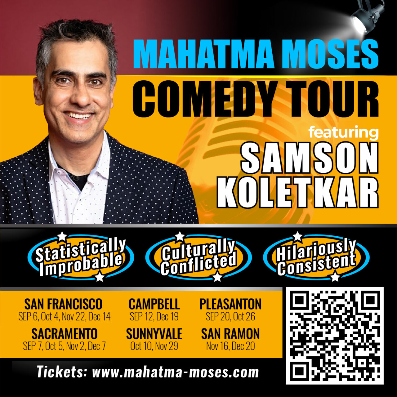 Mahatma Moses Comedy Tour Featuring Samson Koletkar | Be'chol Lashon